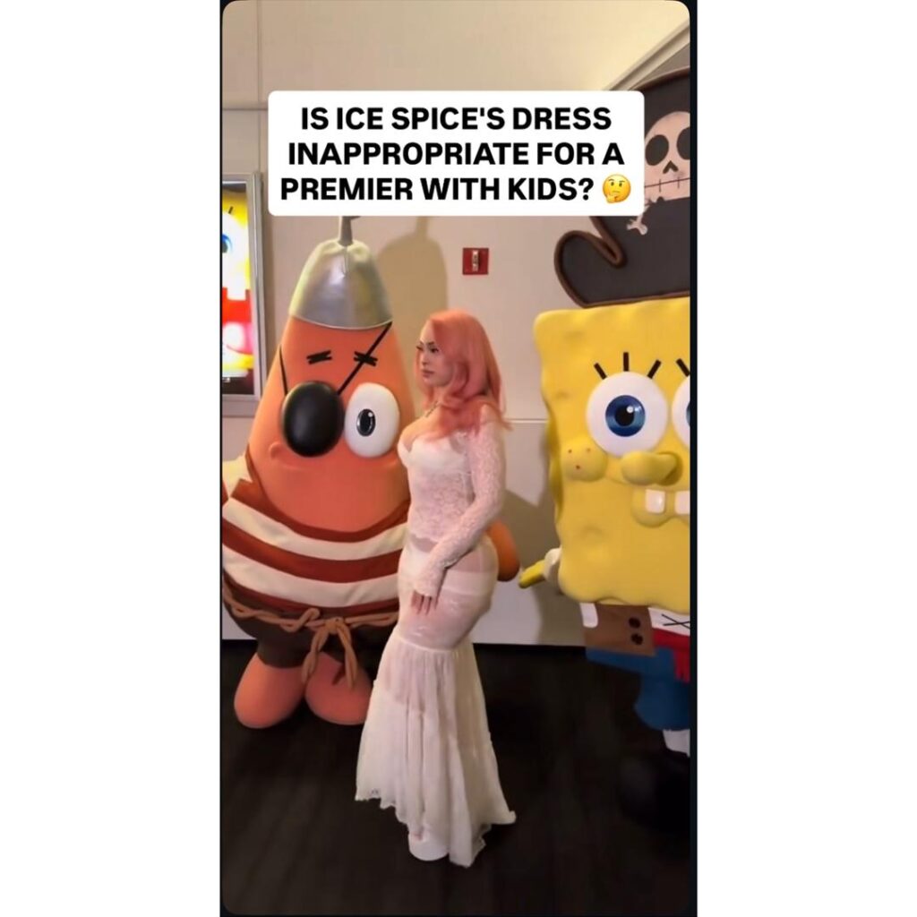 Ice Spice Sparks Backlash After Wearing a Thong and Lace Outfit at Kids ...