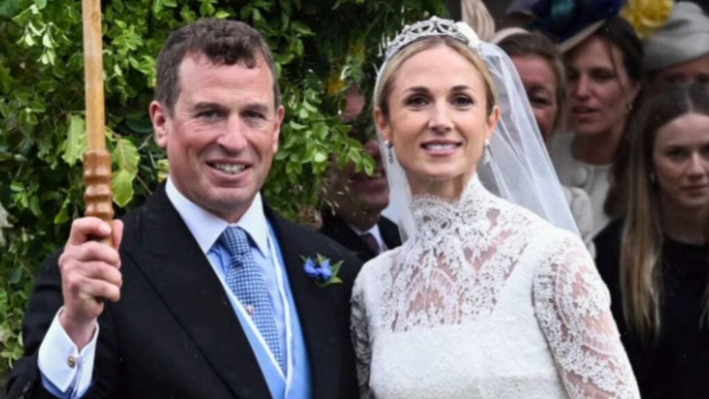 Harriet Sperling Wears a Tiara as She Marries Queen Elizabeth’s ...