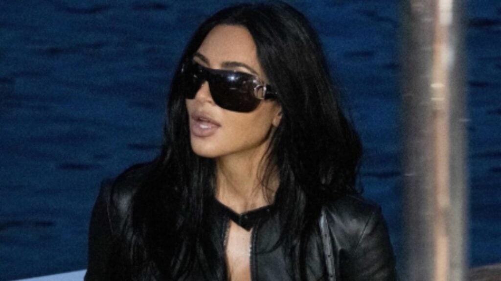 Kim Kardashian Arrives at Lewis Hamilton’s Monaco Grand Prix Weekend in ...