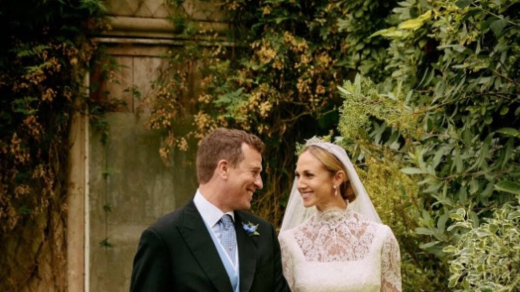 Peter Phillips and Harriet Sperling Share First Wedding Portraits After ...